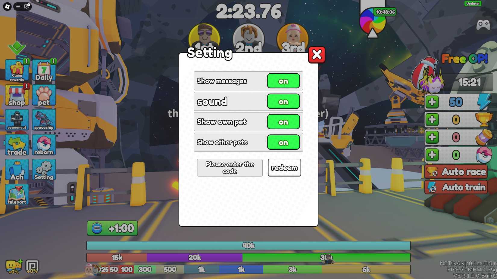 space simulator codes