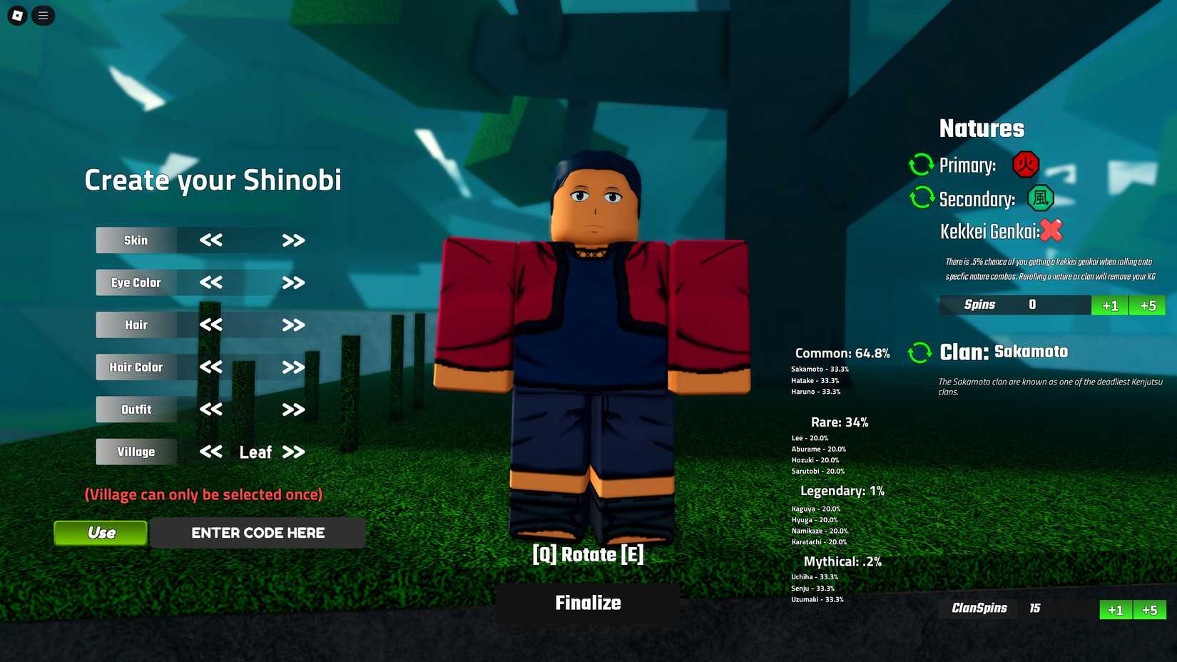 Ryuken Codes - Roblox