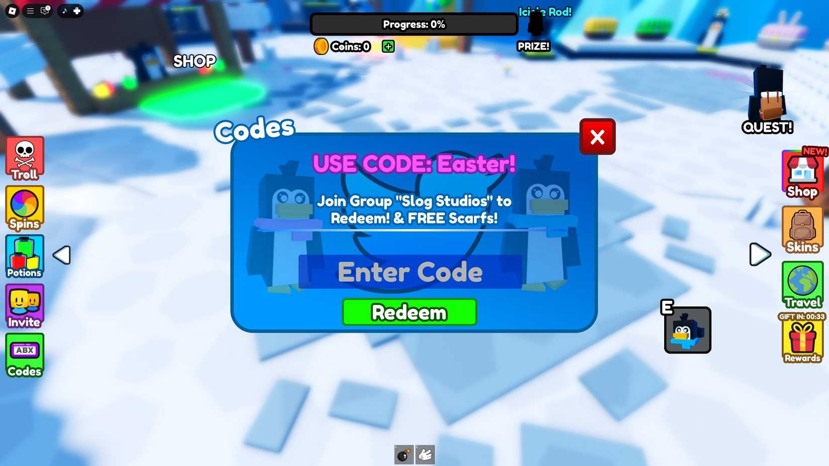 Penguin Partners Codes - Roblox