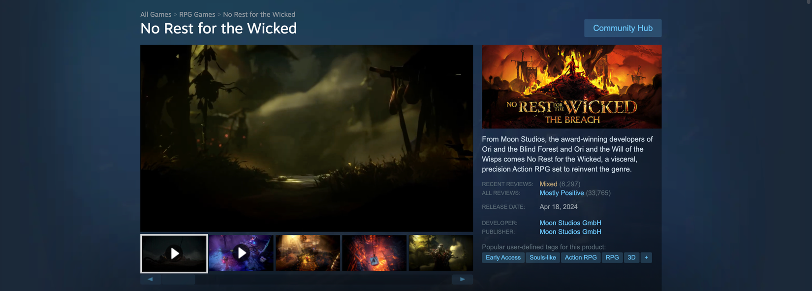 Ori Creator Moon Studios Wants People To Stop To Stop "Review Bombing ...