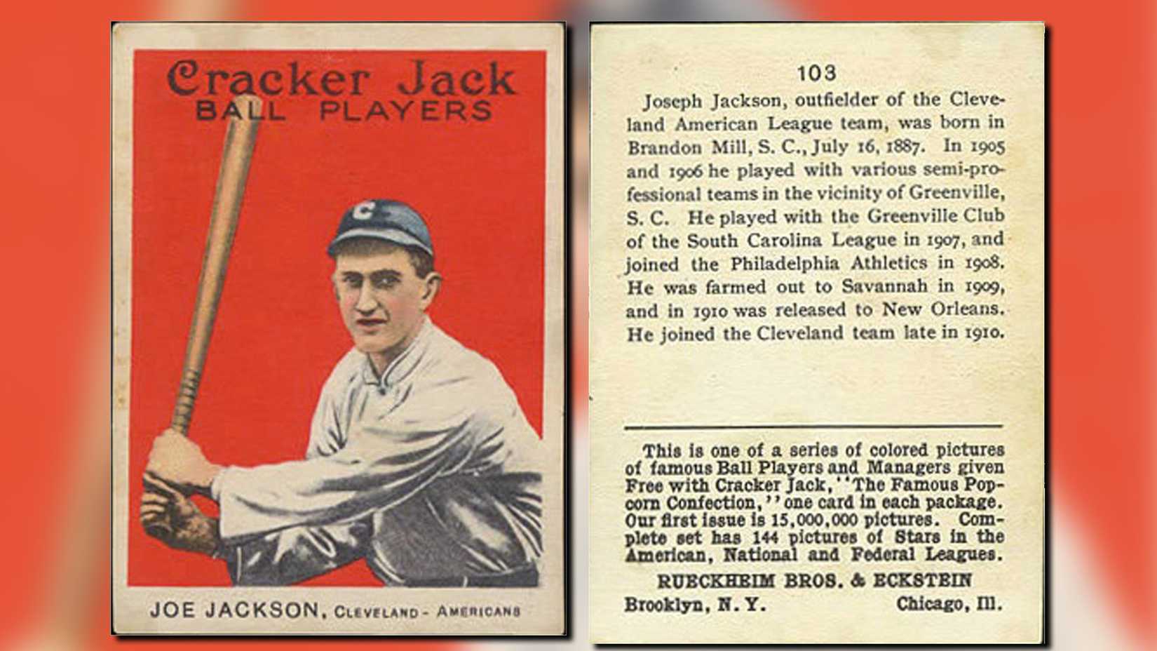 The Most Valuable Shoeless Joe Jackson Baseball Cards