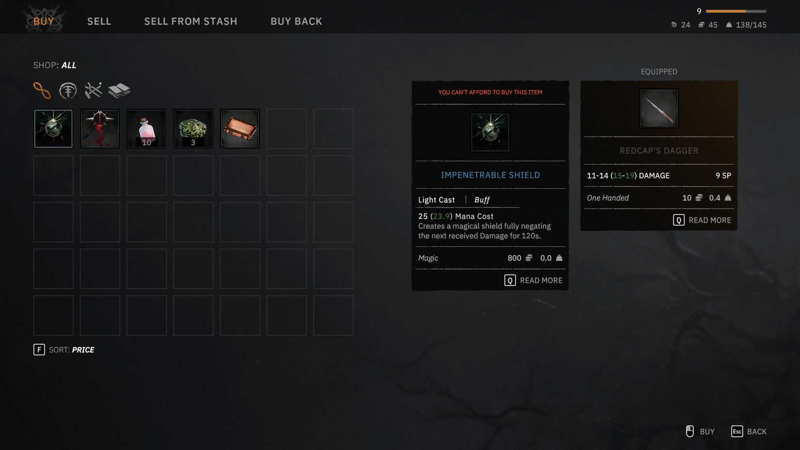 Where To Find The Best Early Game Magic Spells In Tainted Grail: The ...