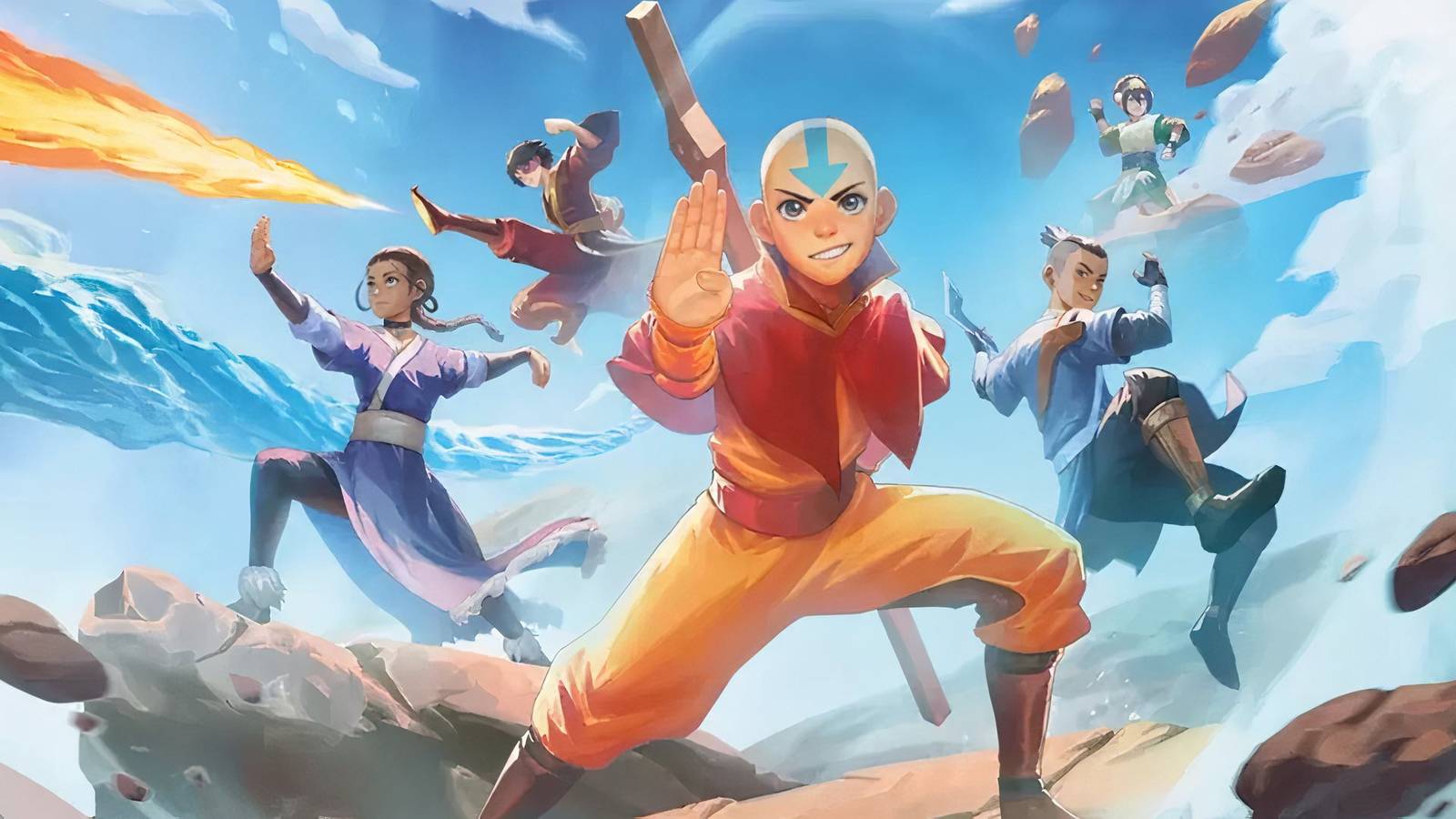 MTG's Avatar Aang Card Teases New Elemental Bending Mechanics