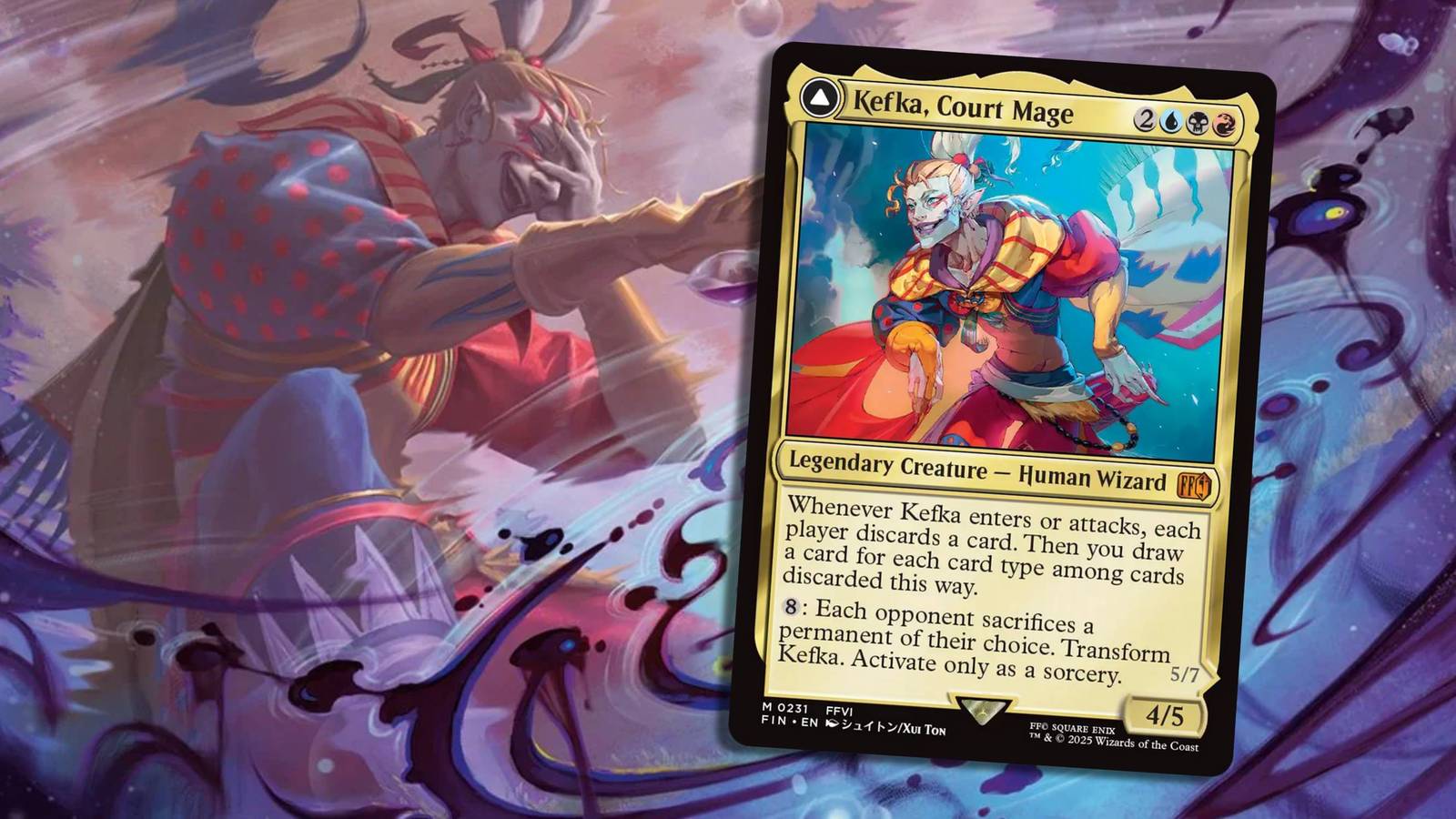 How To Build And Play A Kefka, Court Mage Commander Deck In MTG