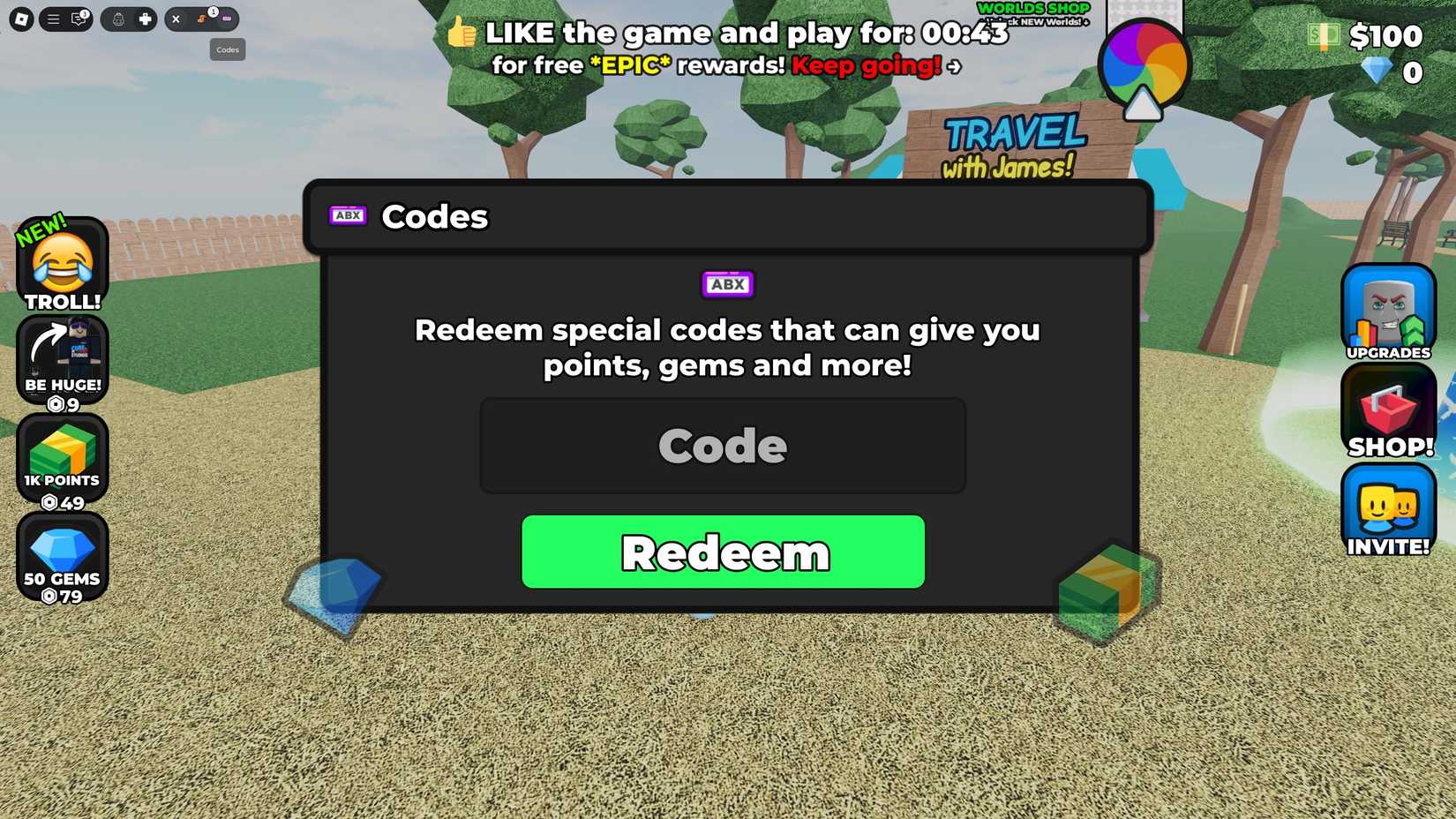 Steal Ice Cream From Kids Codes - Roblox