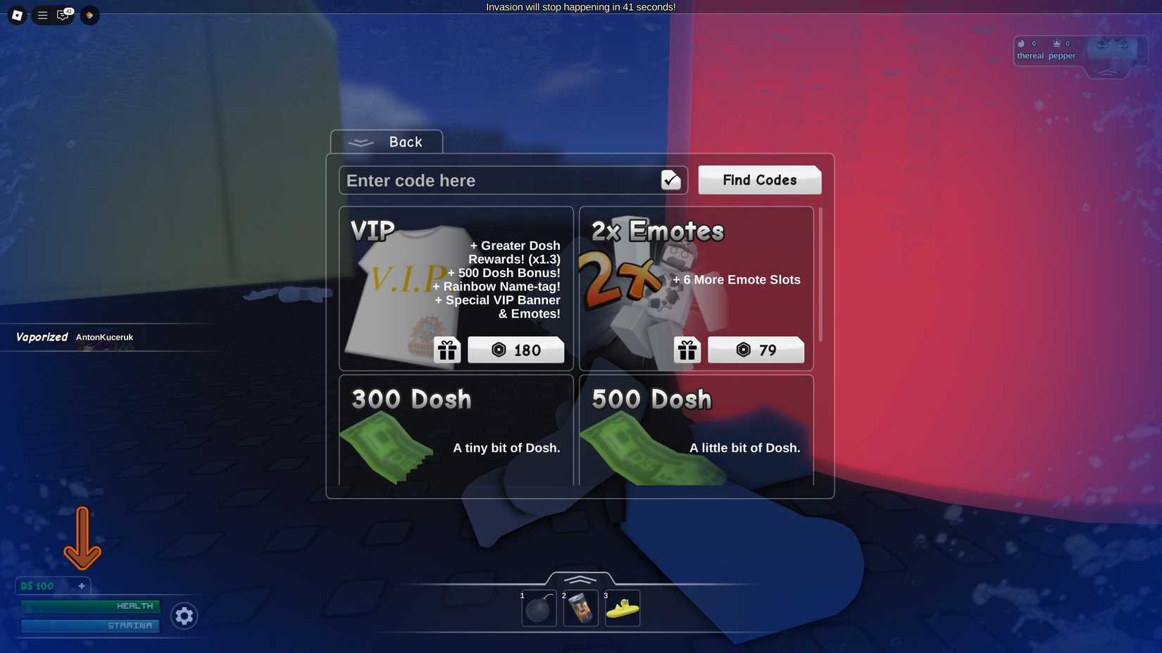 Something Evil Will Happen Codes - Roblox