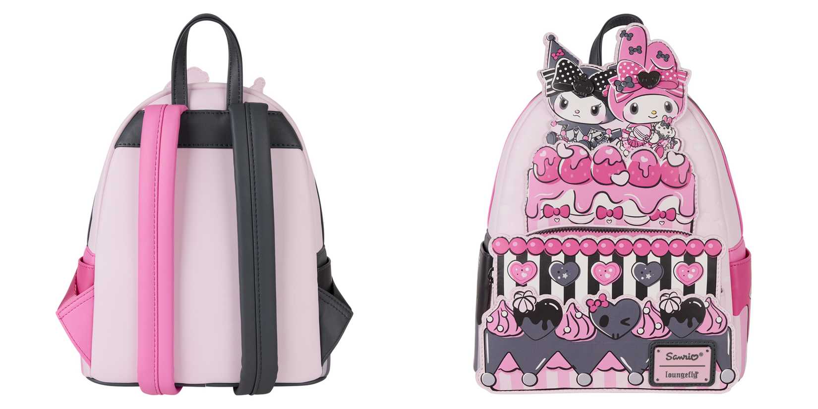 Loungefly Reveals A Birthday Cake-Themed Kuromi And My Melody ...