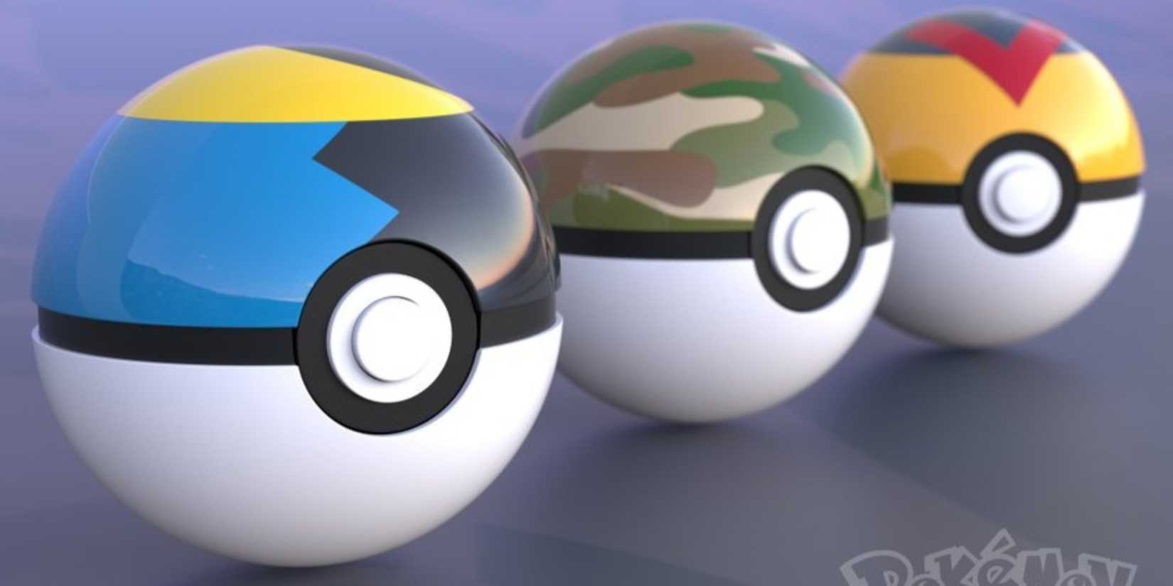 Pokemon adds Safari, Moon, and Level Balls to its die-cast Poke Ball ...