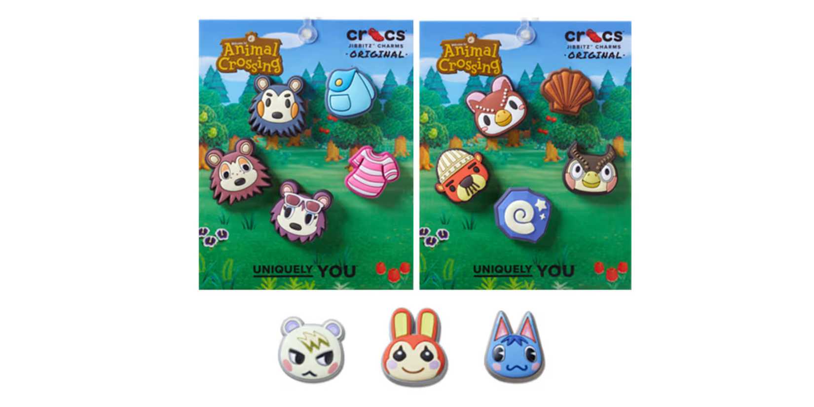 Animal Crossing Crocs with matching charms revealed by Nintendo