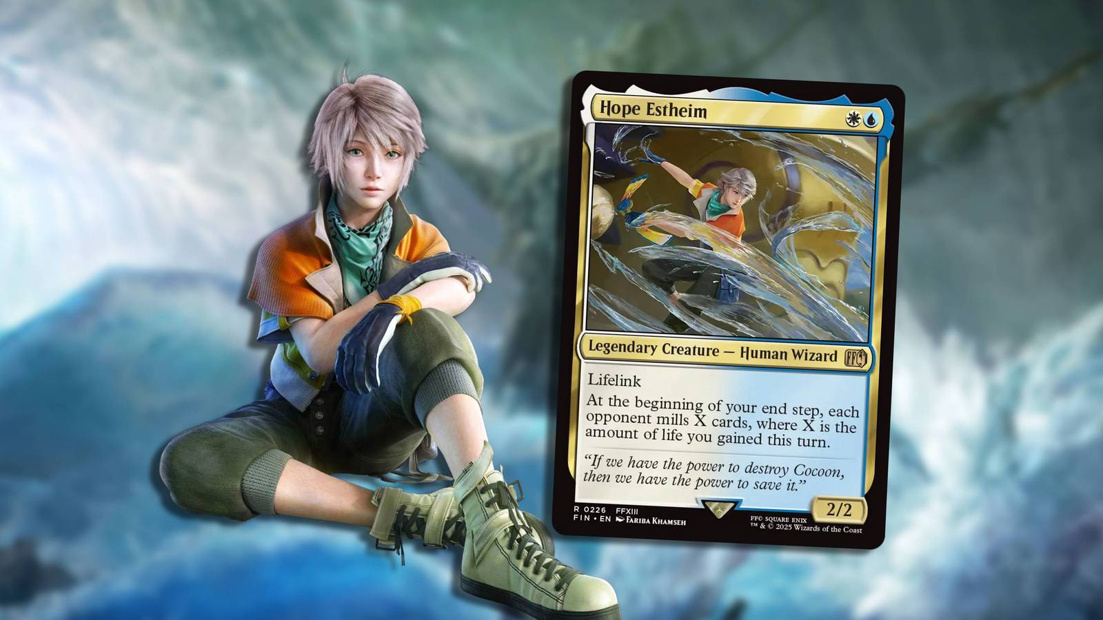 How To Build A Final Fantasy Hope Estheim Commander Deck In MTG