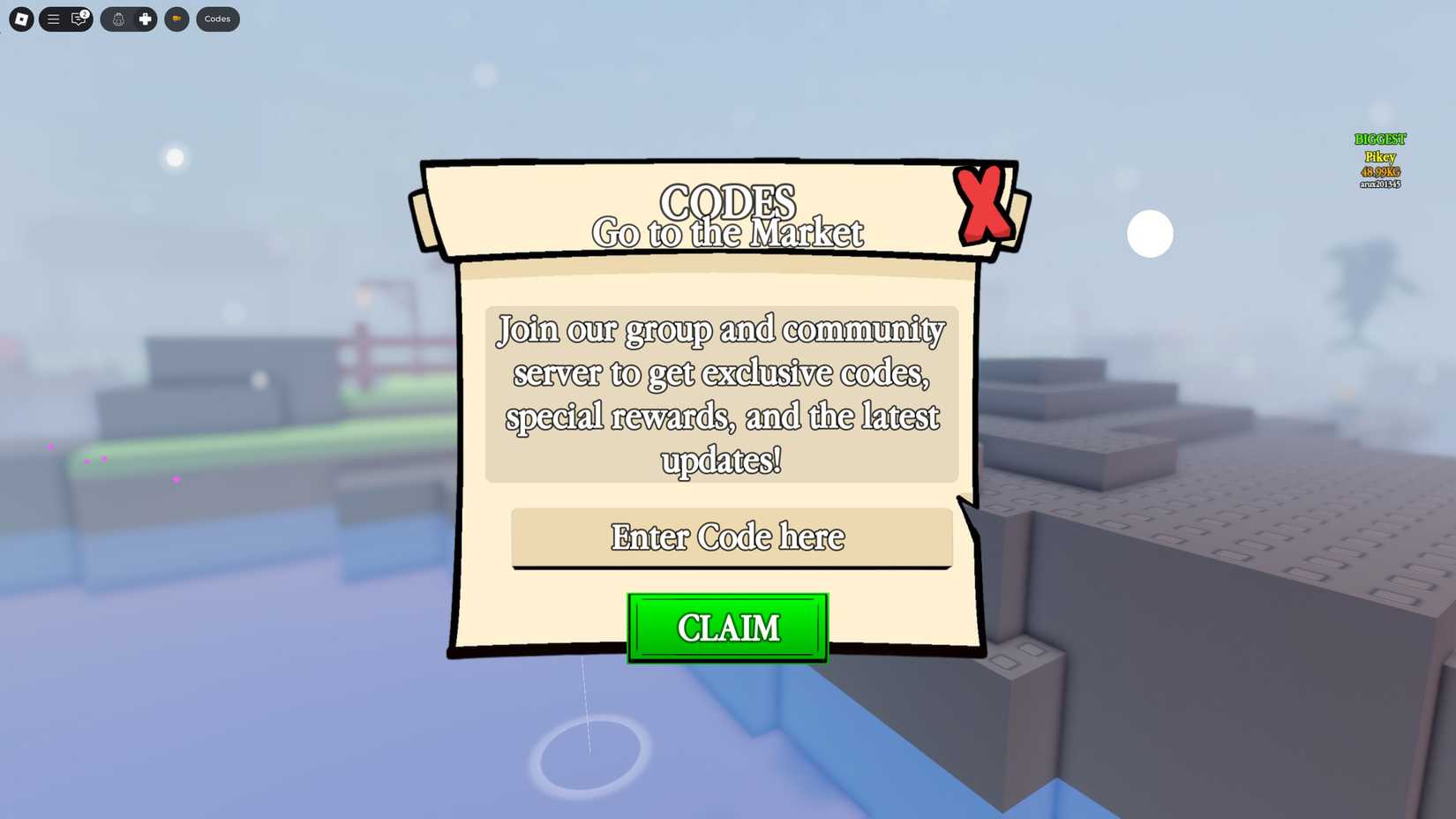 Own A Fish Pond Codes - Roblox