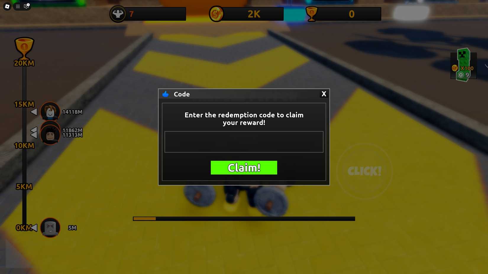 Sisyphus Muscle Push Codes - Roblox