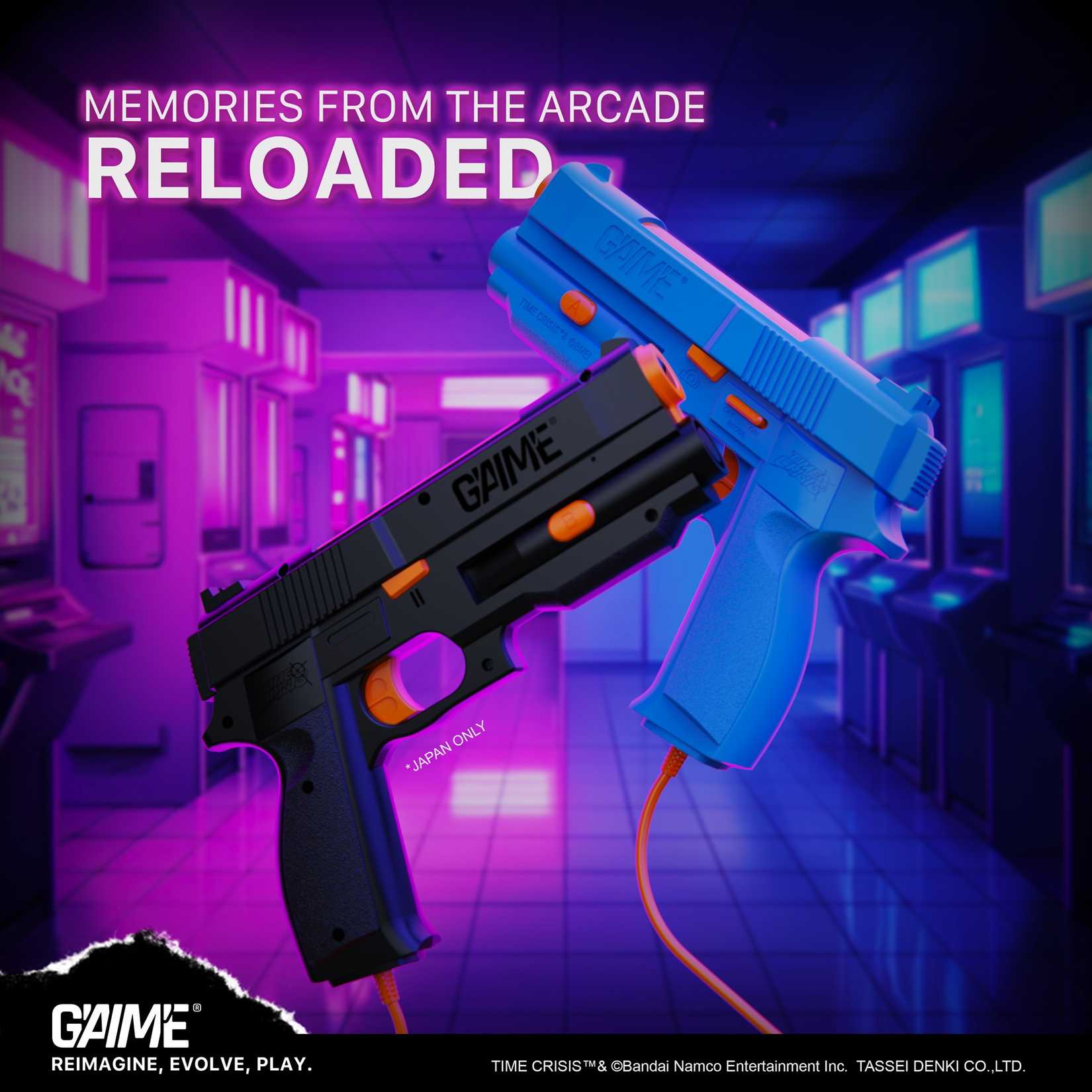 G’aim'e’s Plug & Play Time Crisis Gun Smashing Over 14 Times Its ...