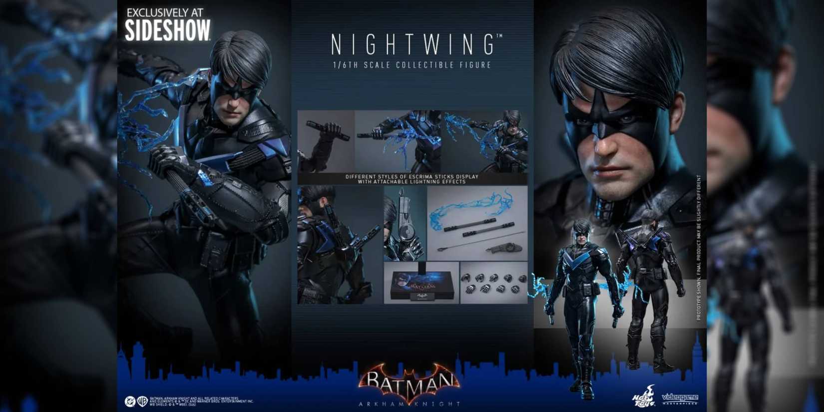Batman: Arkham Knight Nightwing 1/6th Scale Hot Toys Figure Revealed