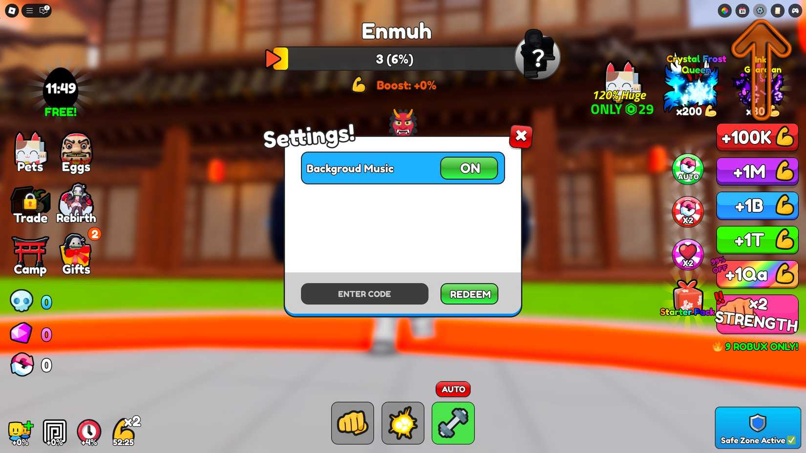 Hashira Training Codes - Roblox