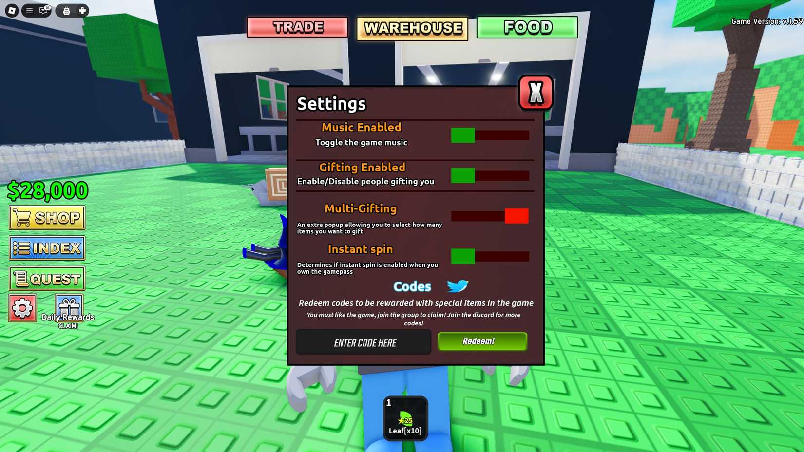 Grow Snails Codes - Roblox