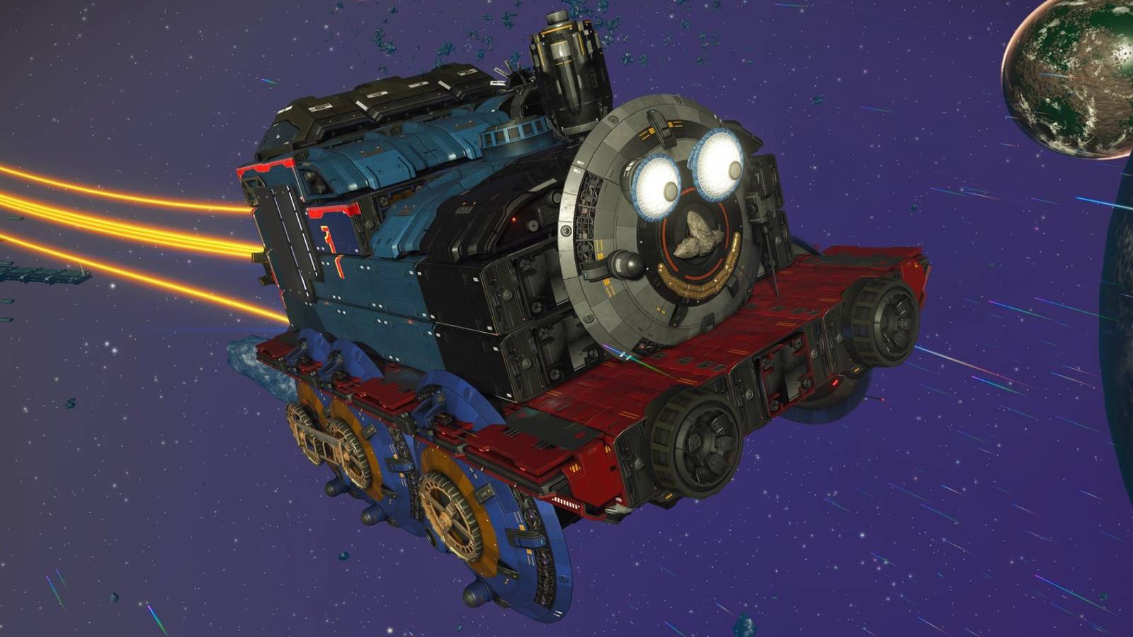 No Man's Sky Voyagers Update Is Letting Fans Create Cursed Corvettes