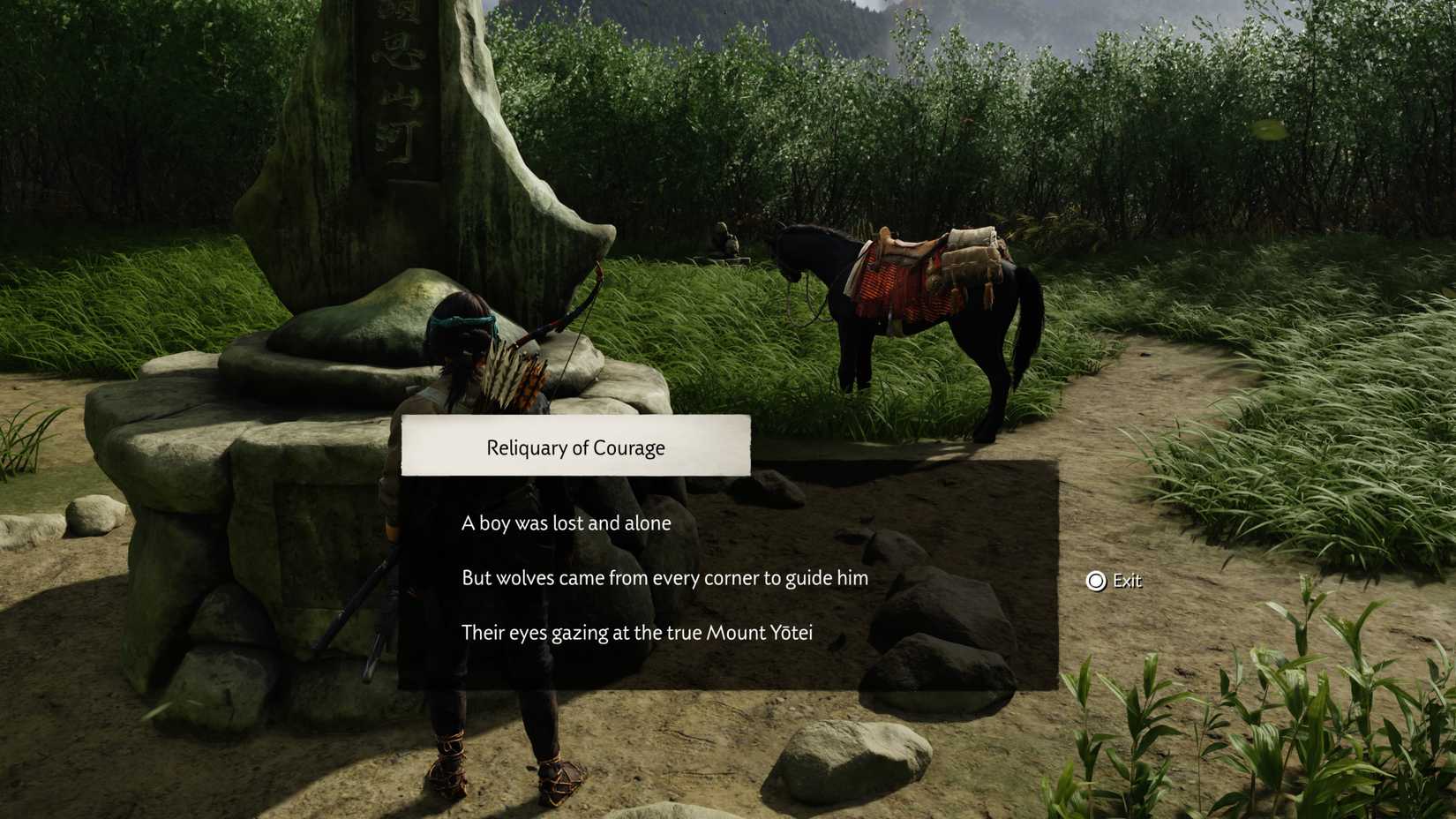 Reliquary Of Courage Solution - Ghost Of Yotei