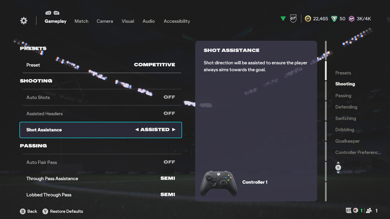 Best Controller And Camera Settings To Use In EA Sports FC 26