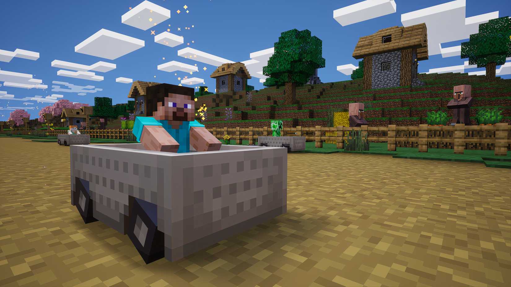 Sonic Racing: CrossWorlds’ Minecraft Content Is a Great Way To ...