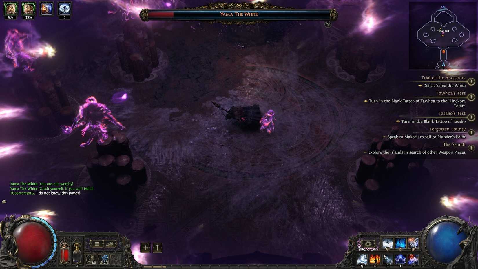 How To Beat Yama The White In Path Of Exile 2