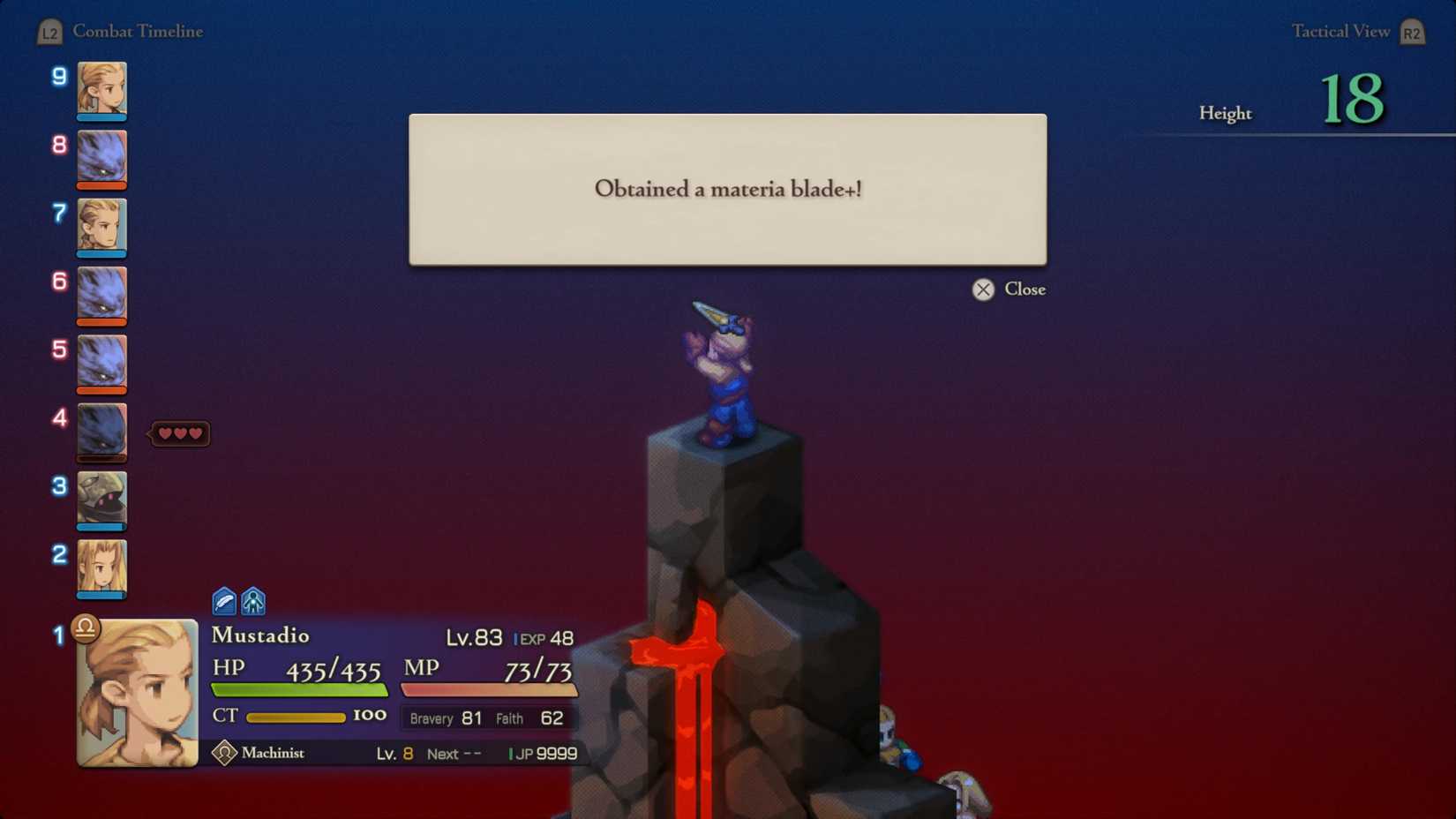 Final Fantasy Tactics: The Ivalice Chronicles Has Buffed Cloud