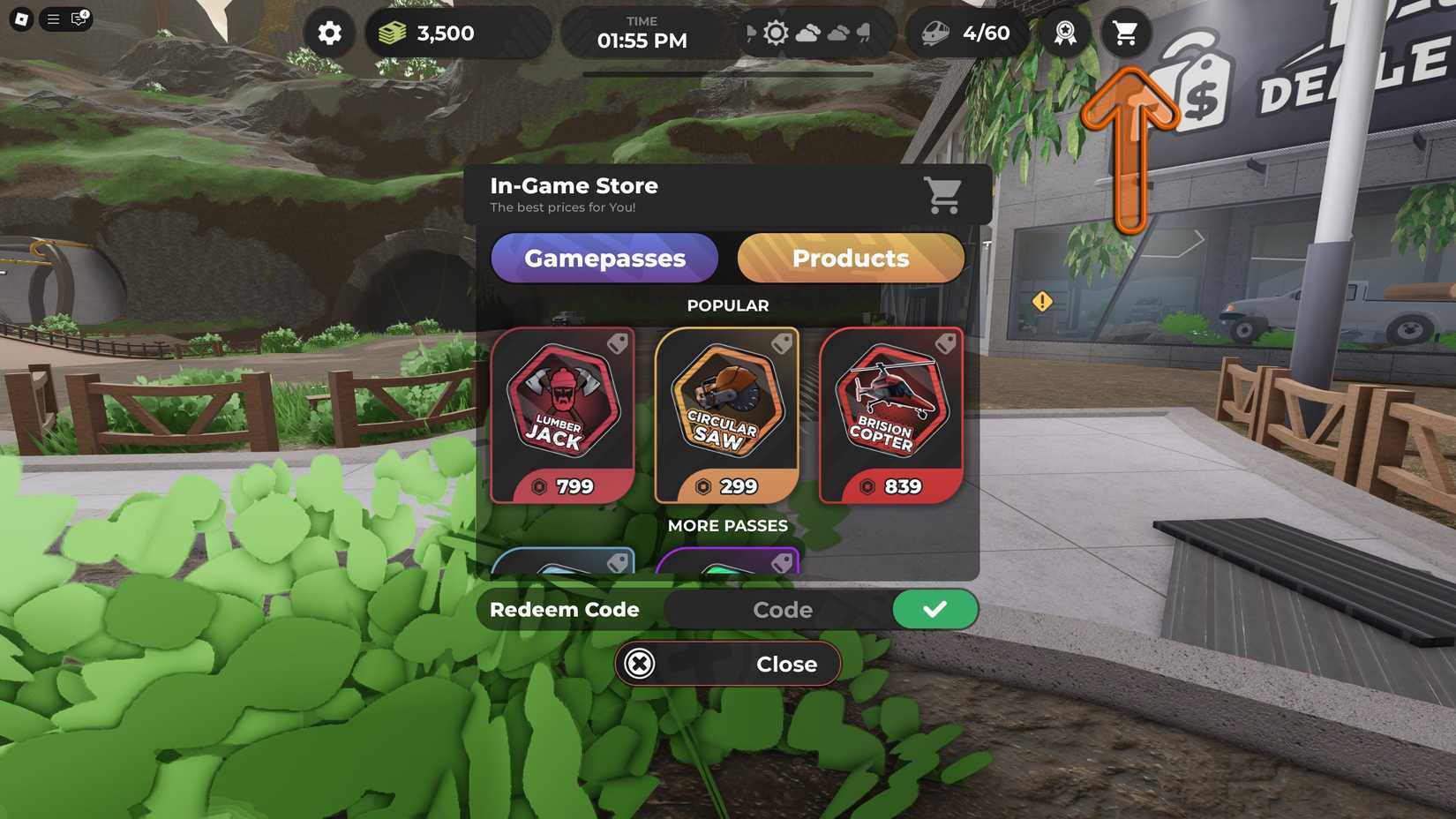 Lumber INC Codes - Roblox