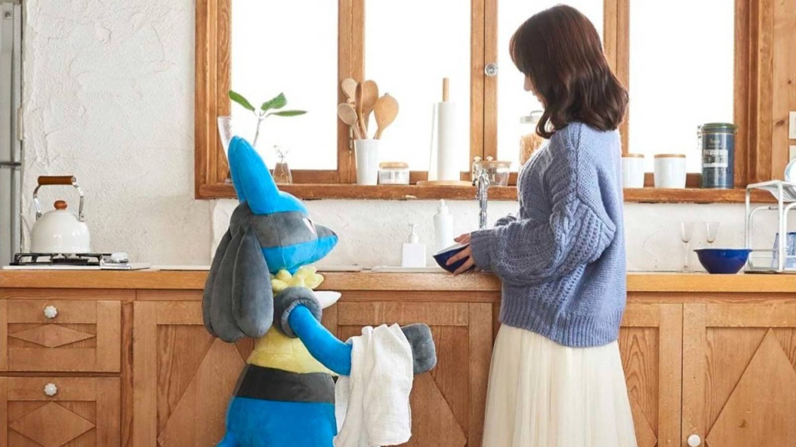 Pokemon Center Opens Pre-Orders For Life-Size Lucario And Altaria Plushes