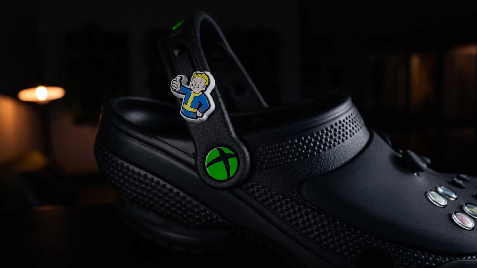 Xbox Reveals Gaming Crocs Complete With Thumbsticks And Face Buttons