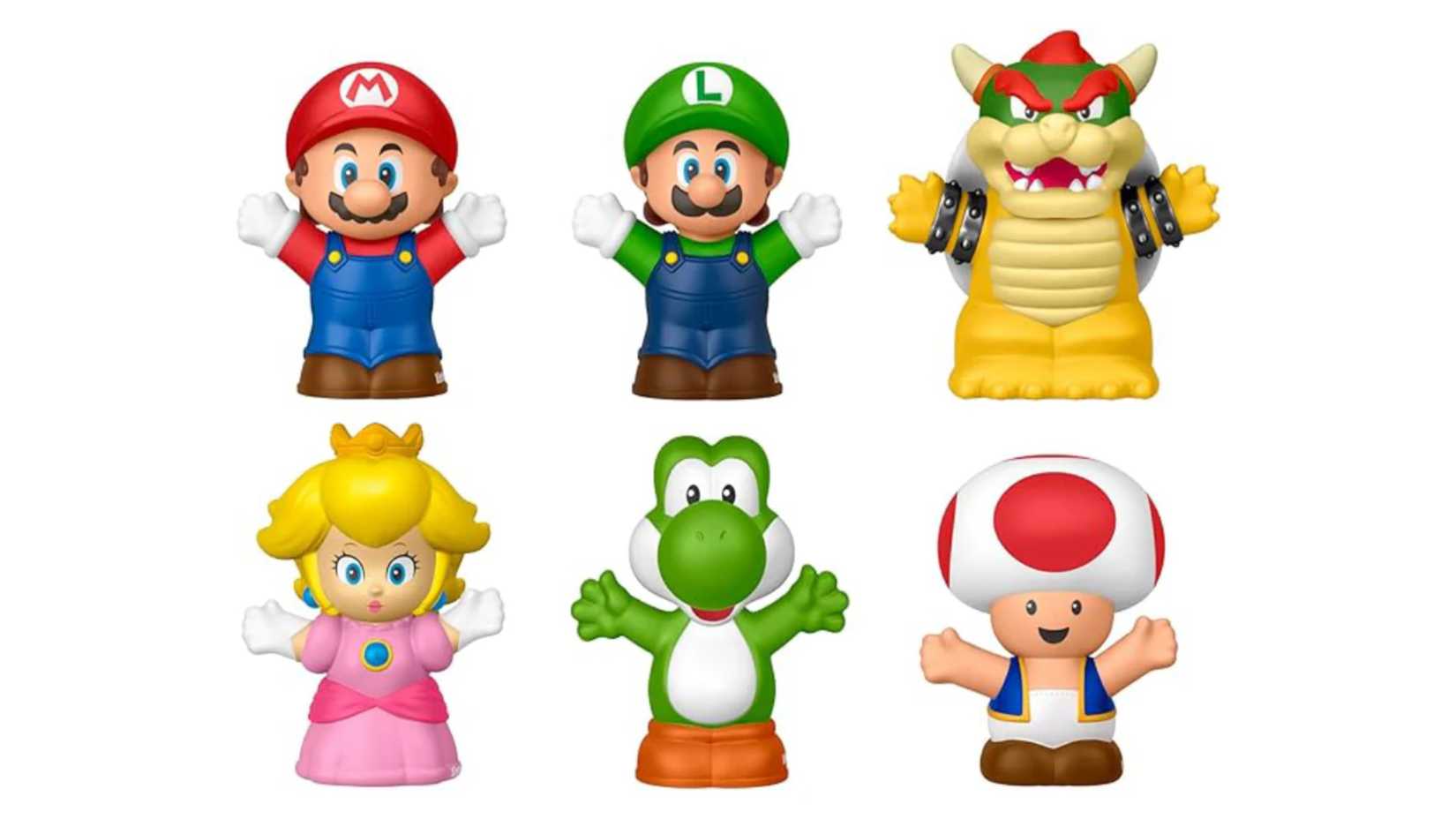 Super Mario Little People Set Featuring Six Characters Revealed By ...