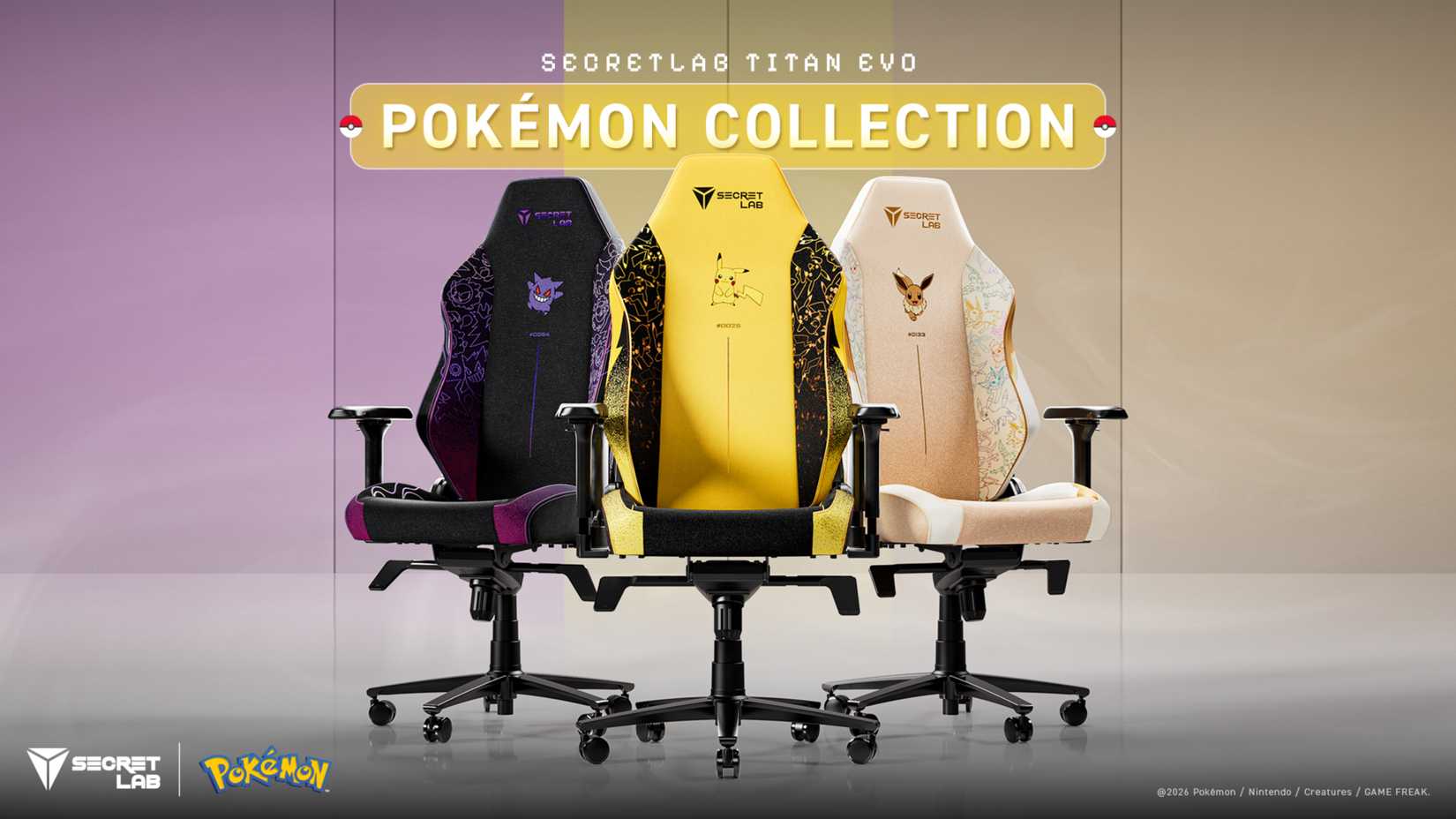 Pokemon Designs Have Arrived At Secretlab Just In Time For Its 30th ...