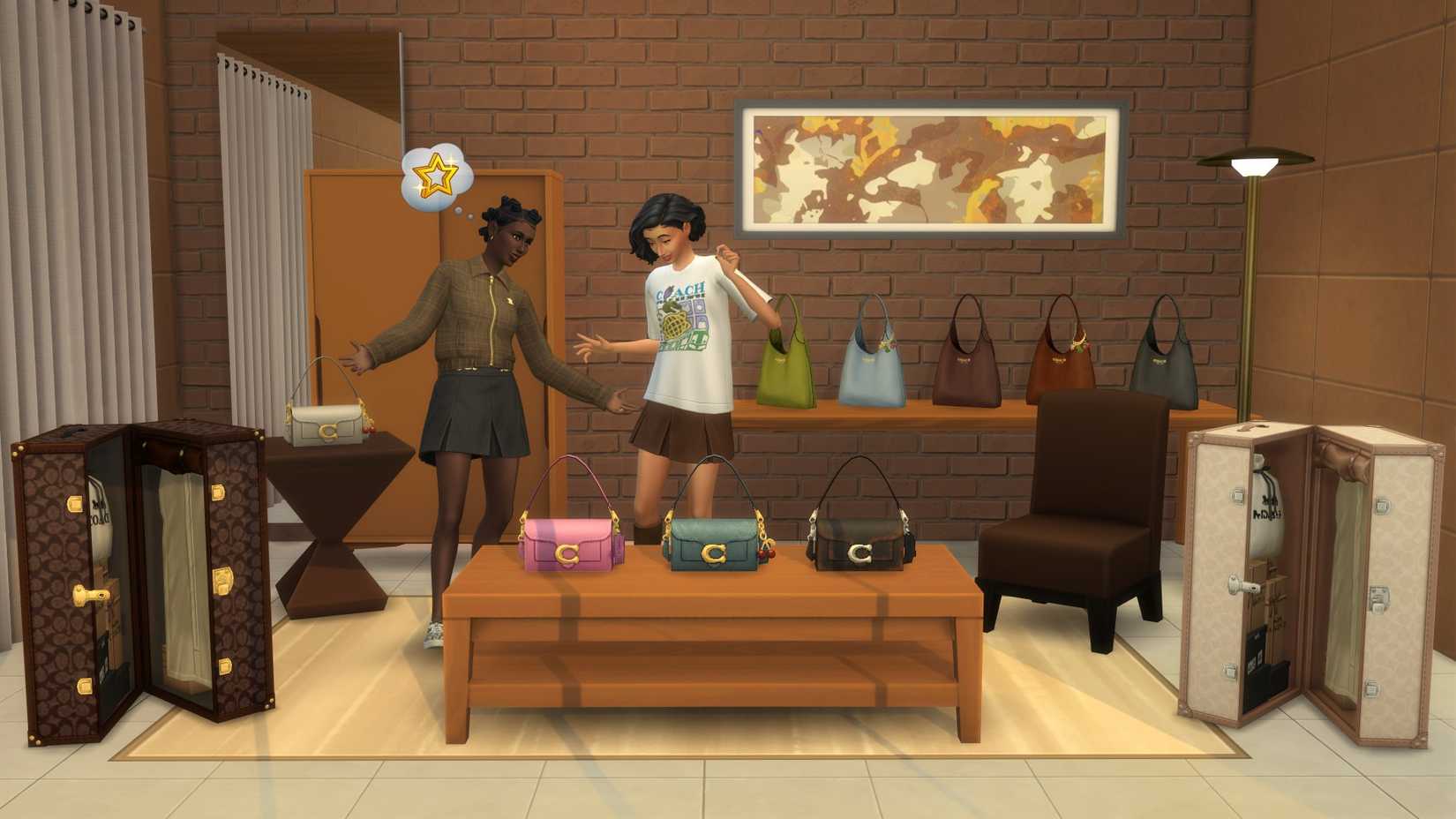 Coach Products Arrive In A Free Base Game Update For The Sims 4