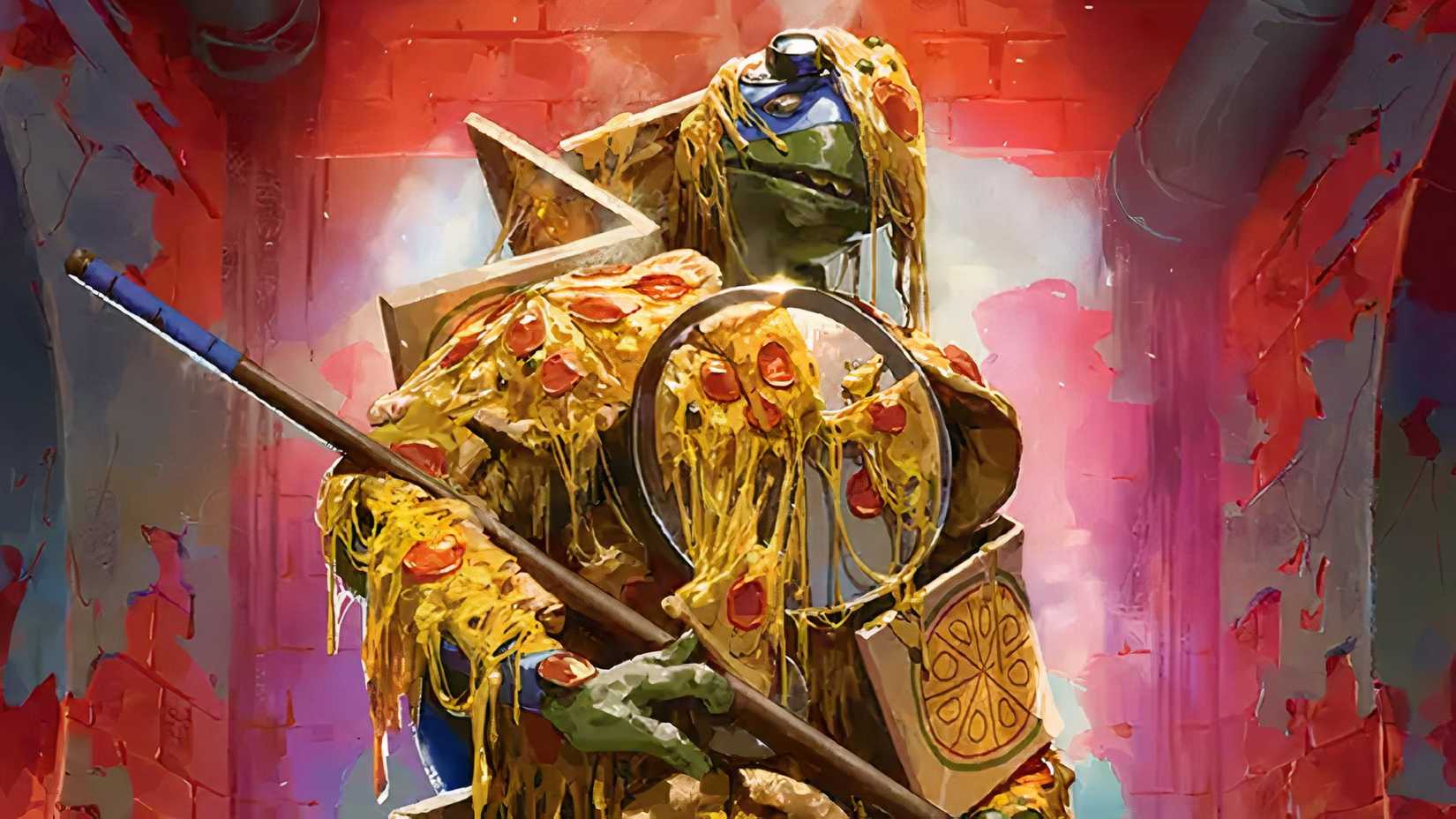 Which Products Contain The TMNT Pizza Lands In MTG?