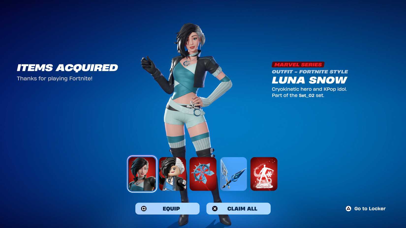 Fortnite Now Has Luna Snow And Magik Skins That Match Their Marvel ...