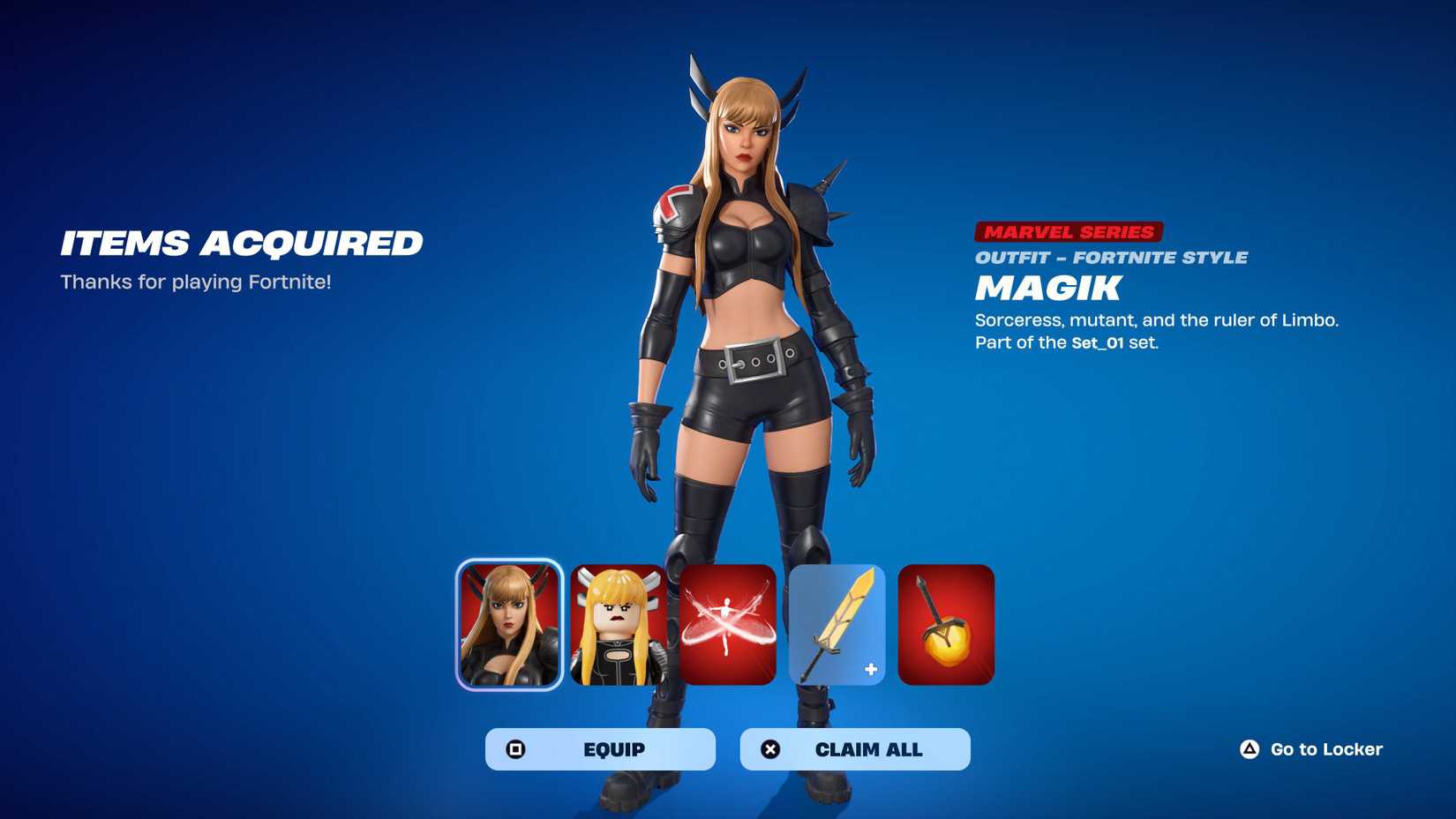 Fortnite Now Has Luna Snow And Magik Skins That Match Their Marvel ...