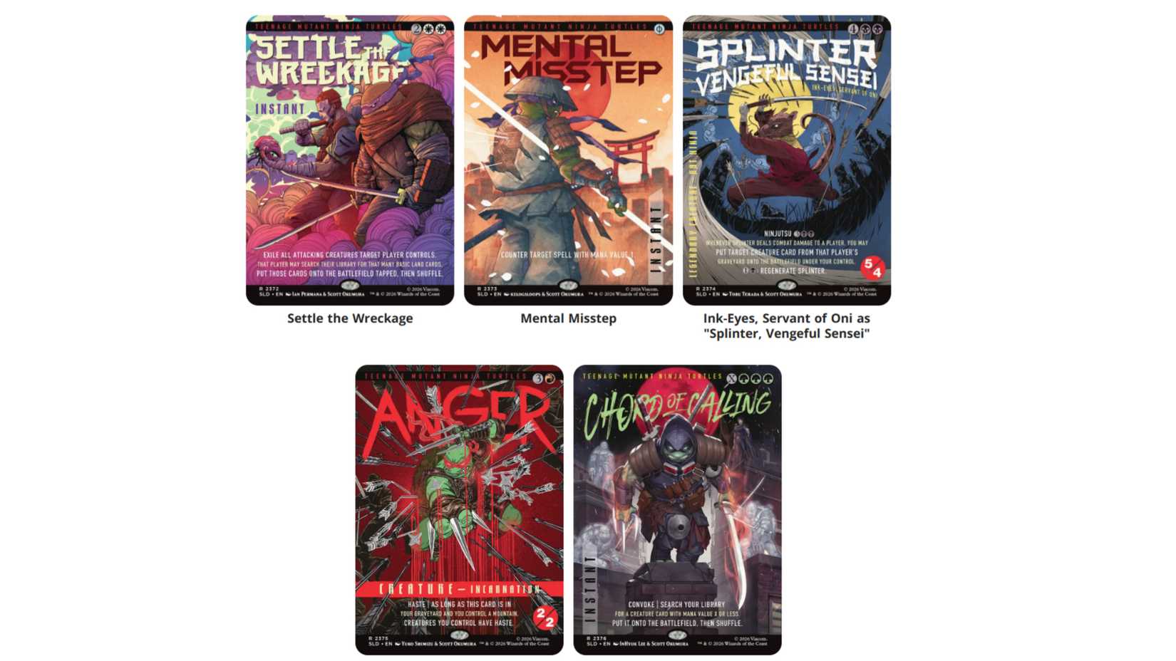 Magic: The Gathering TMNT Secret Lair Cards, Prices, Relase Time, And More