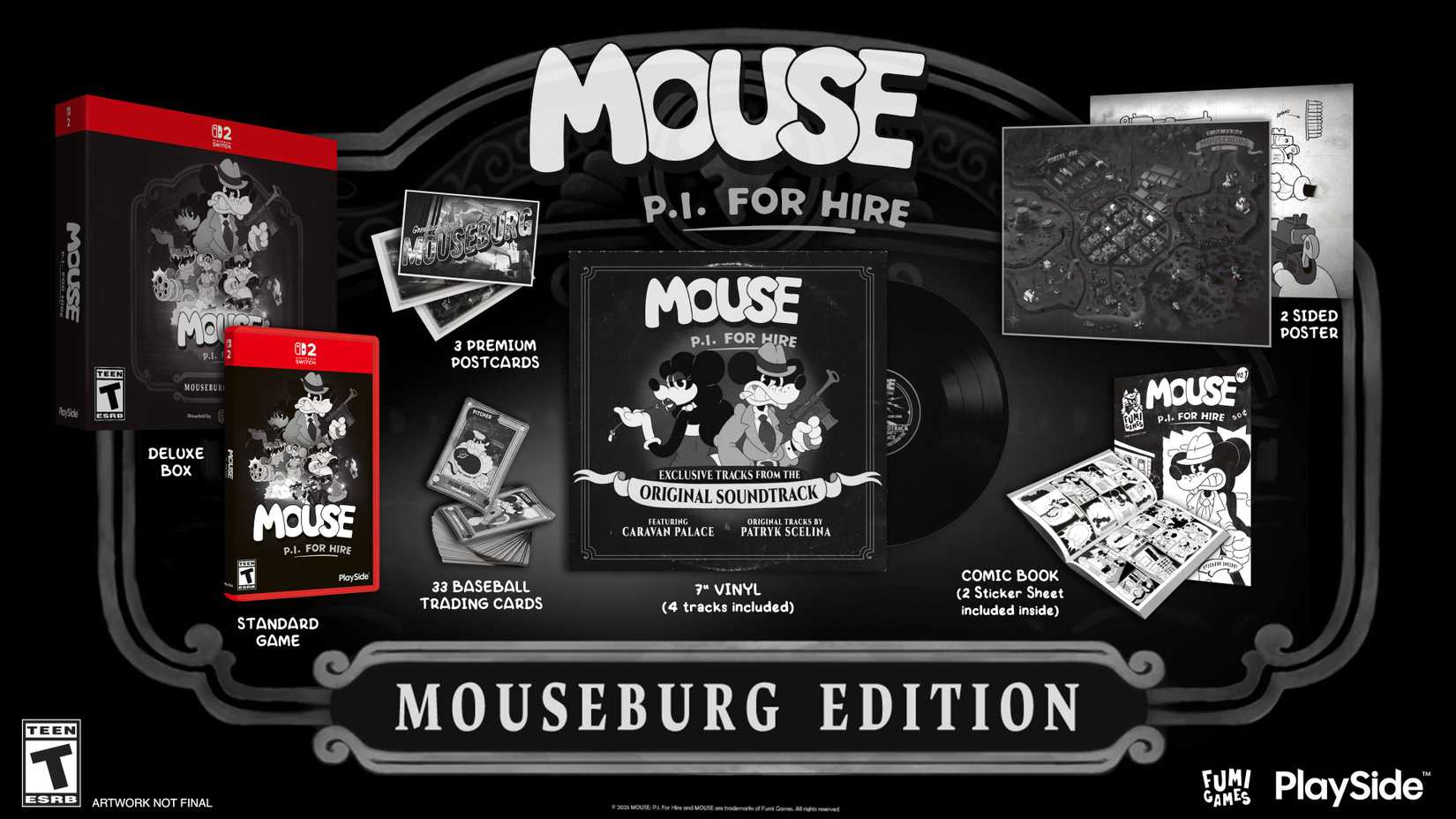 Mouse: PI For Hire Physical And Deluxe Edition Pre-Order Details