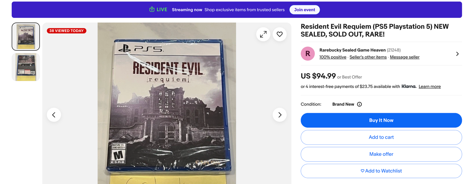 Resident Evil Requiem Physical Copies Hit By Scalpers