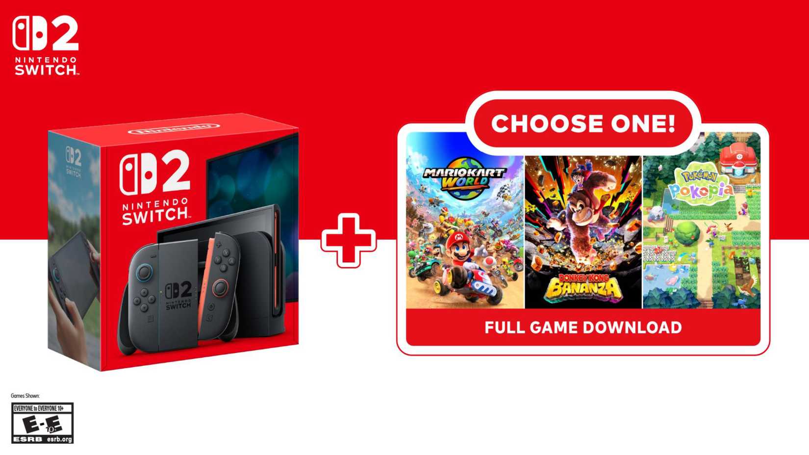 Nintendo Announces $500 Choose Your Game Switch 2 Bundle