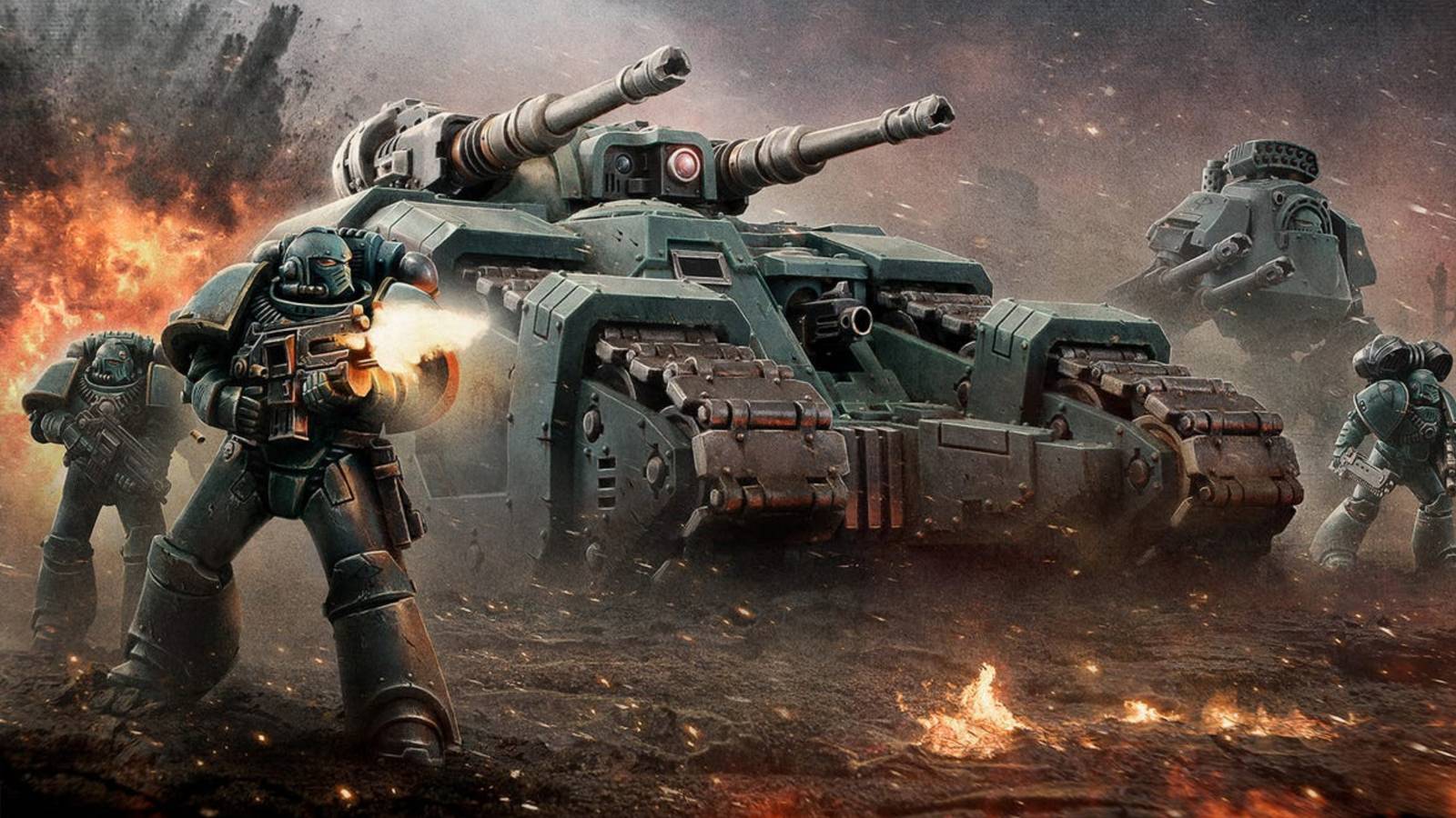 Warhammer Denies Using AI To Generate Six-Fingered Space Marine Art
