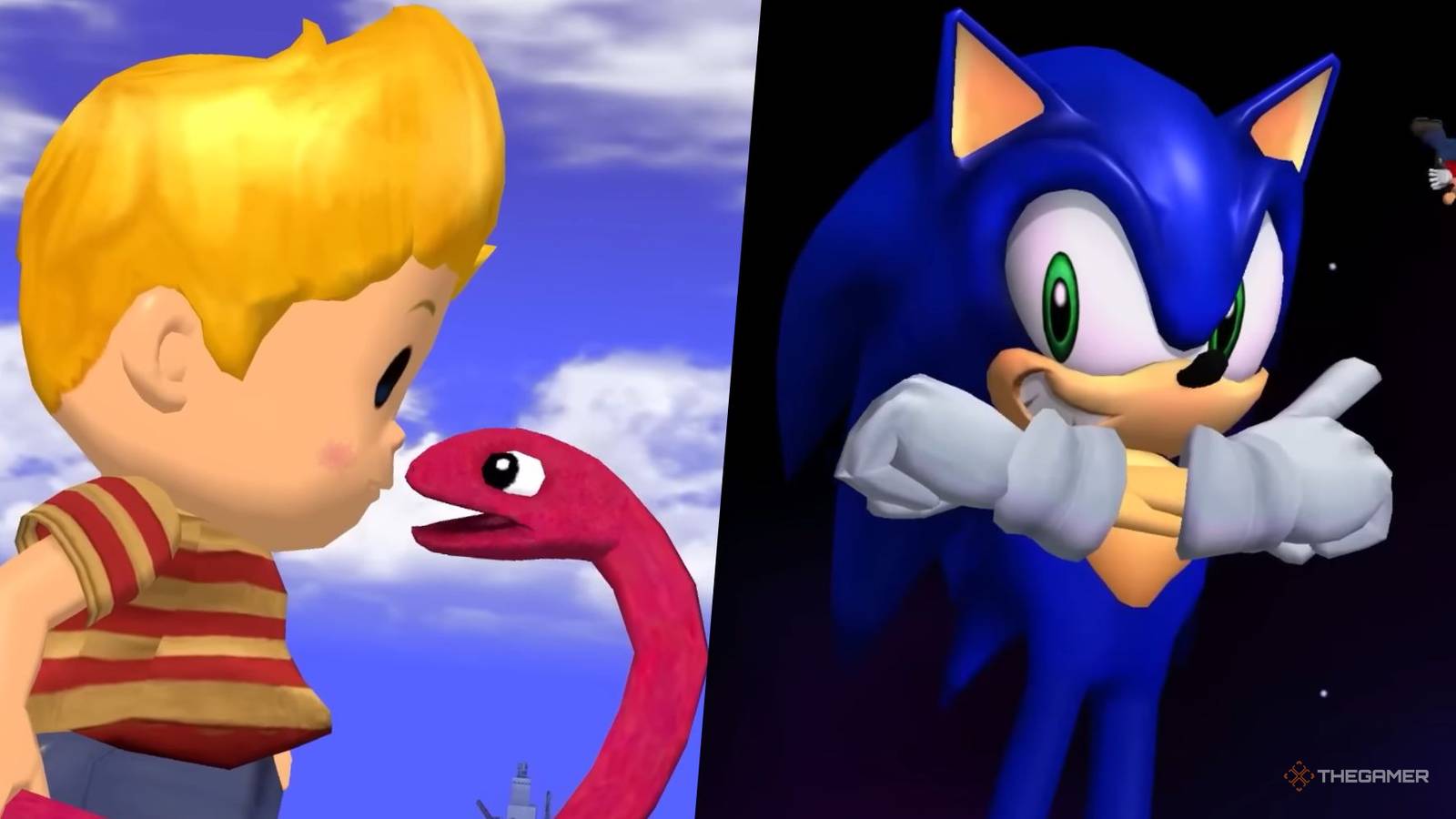 After 22 Years, Sonic And Lucas Are Finally In Super Smash Bros. Melee