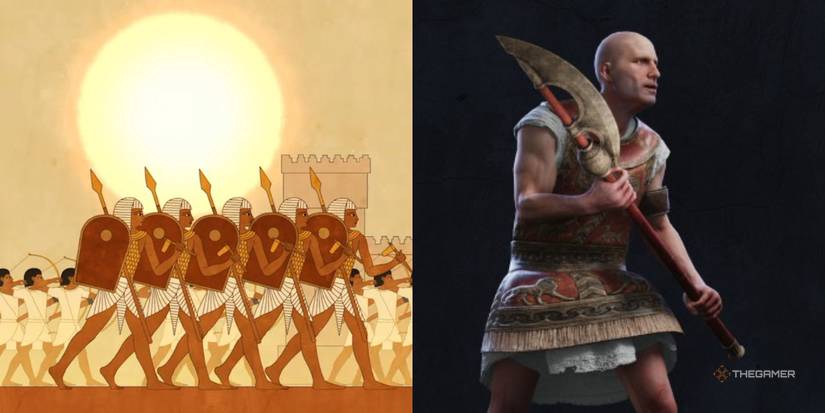 The 10 Best Egyptian Units In Total War: Pharaoh