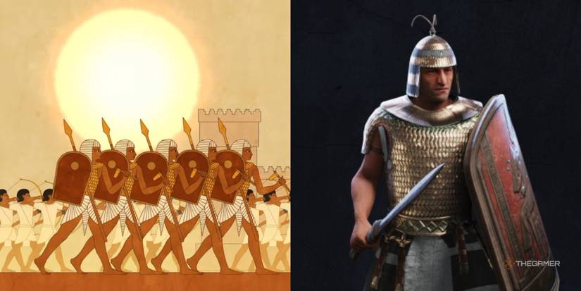 The 10 Best Egyptian Units In Total War: Pharaoh