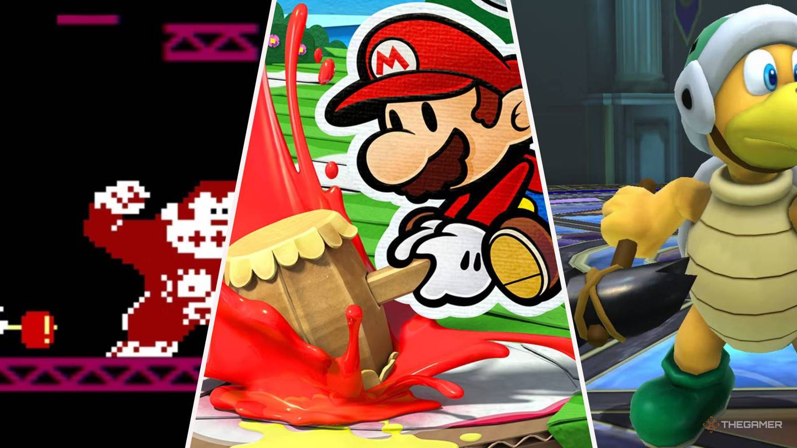 Super Mario: Why Does Mario Sometimes Use A Hammer?
