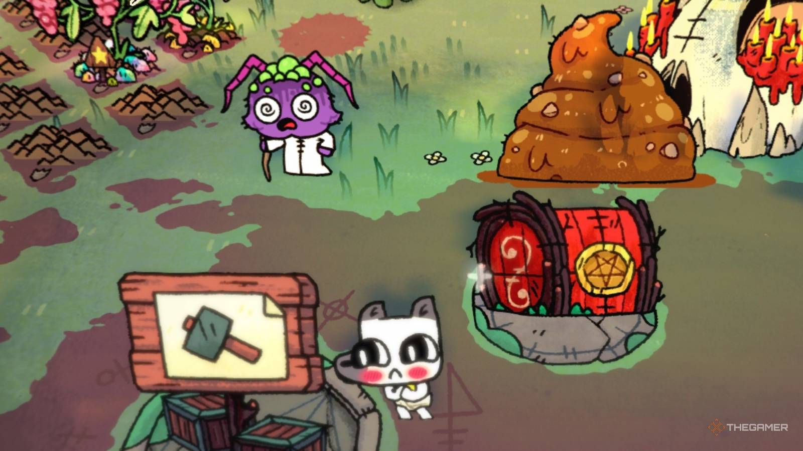 Colorful Poop Effects In Cult Of The Lamb, Explained