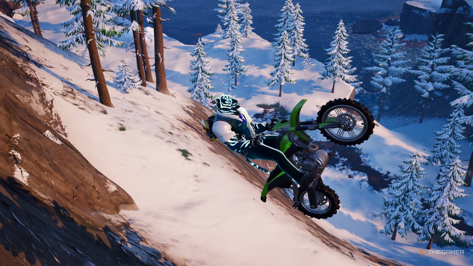 How To Score Points On A Dirt Bike In Fortnite