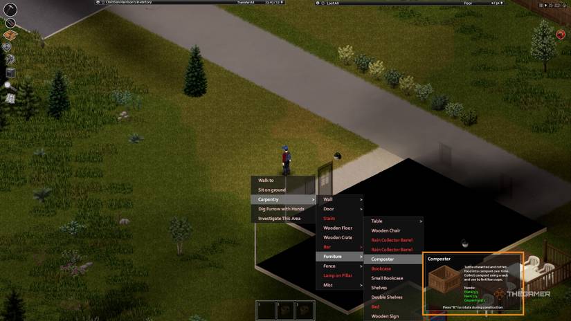 How To Craft And Use The Composter In Project Zomboid