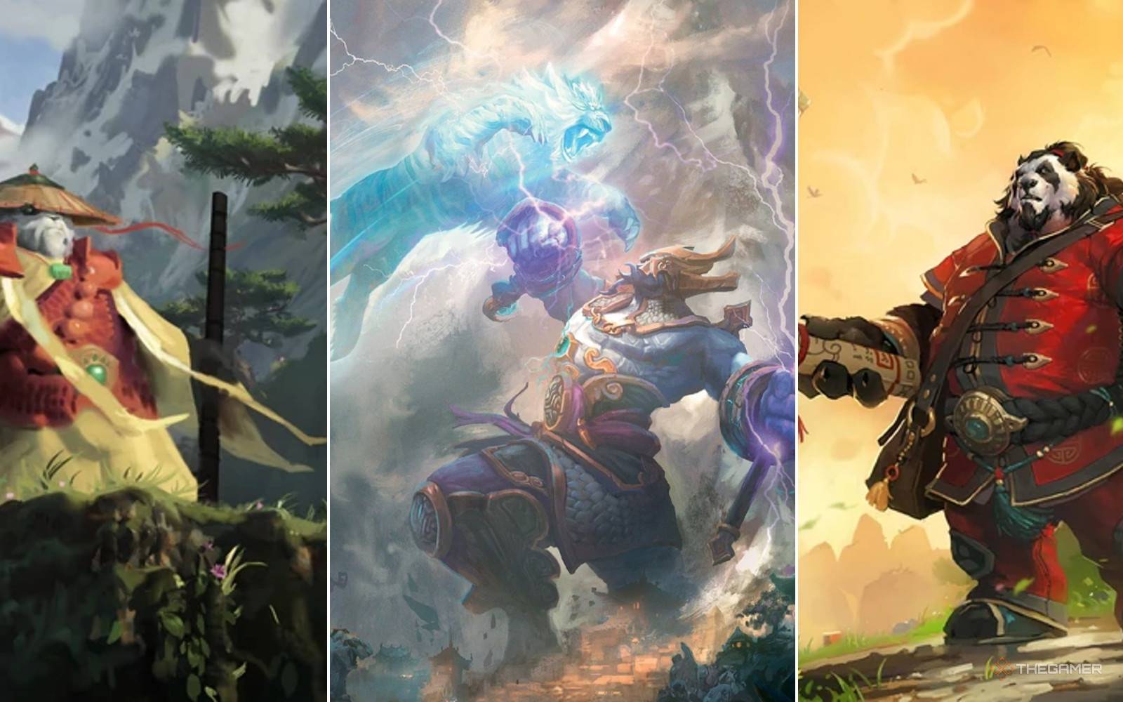 Warcraft Pandaren Quotes Thundering Pandaren Spirit NPC Mists Of