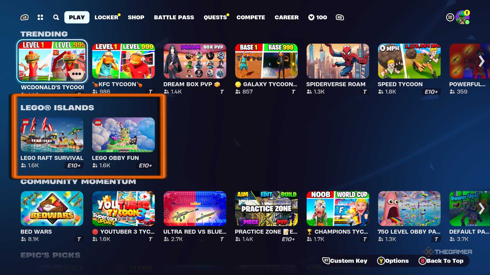 What Are Lego Islands In Fortnite?