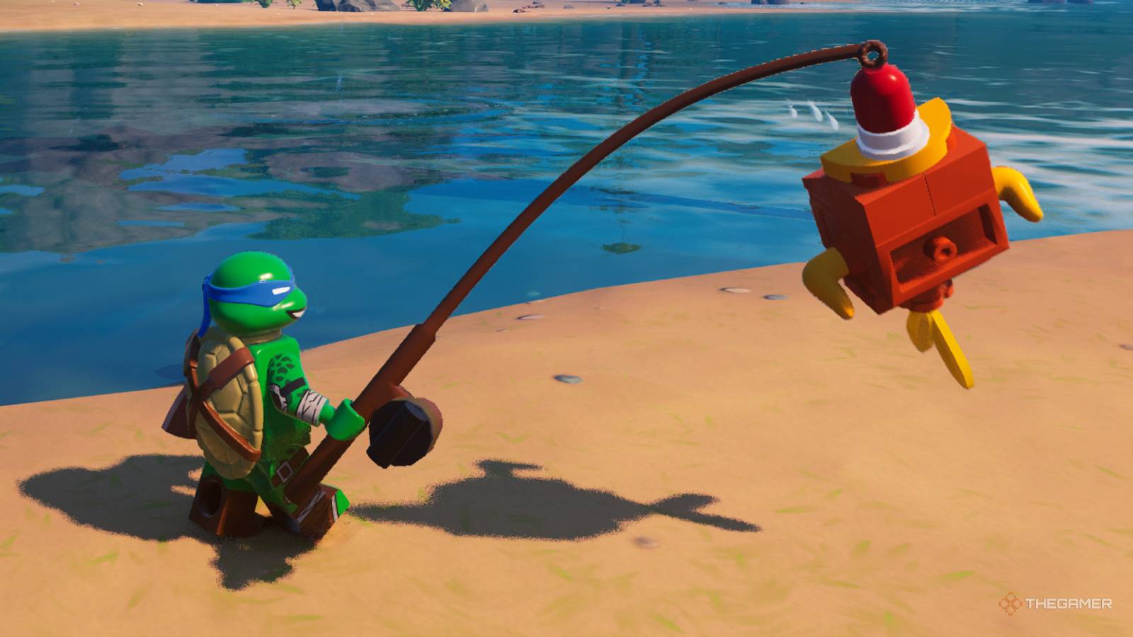 How To Complete The Try Fishing Quests In Lego Fortnite